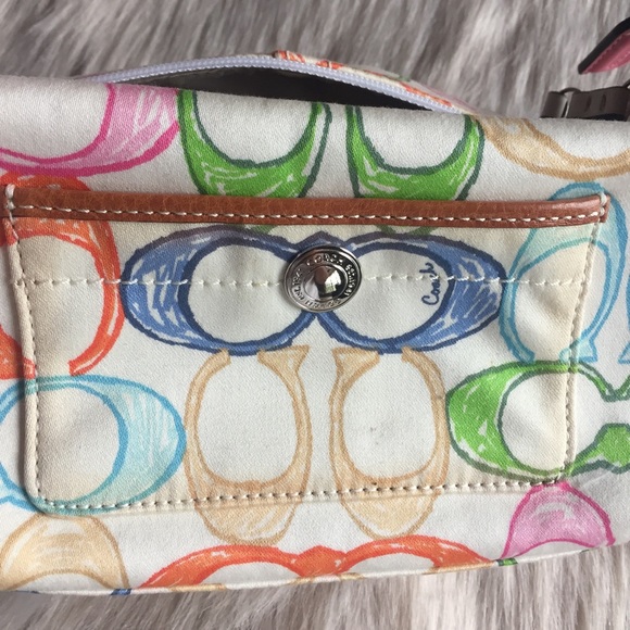 Coach | Bags | Coach Multicolor Small Bag | Poshmark